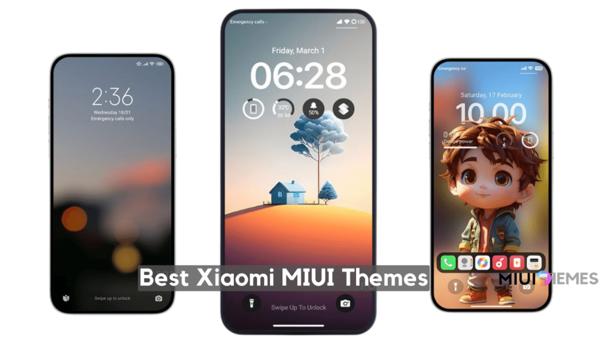 Best MIUI Themes for Xiaomi MIUI & HyperOS - MIUI Themes