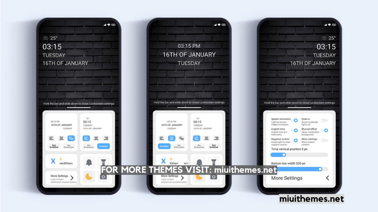 Black Wall MIUI Theme Download for Xiaomi with Dark Experience - MIUI Themes