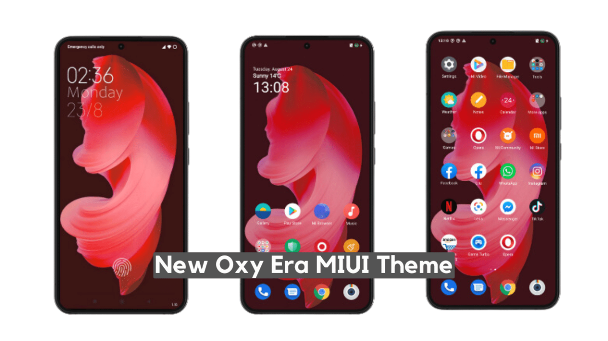 New Oxy Era MIUI Theme Download for Xiaomi Devices with Oneplus UI ...