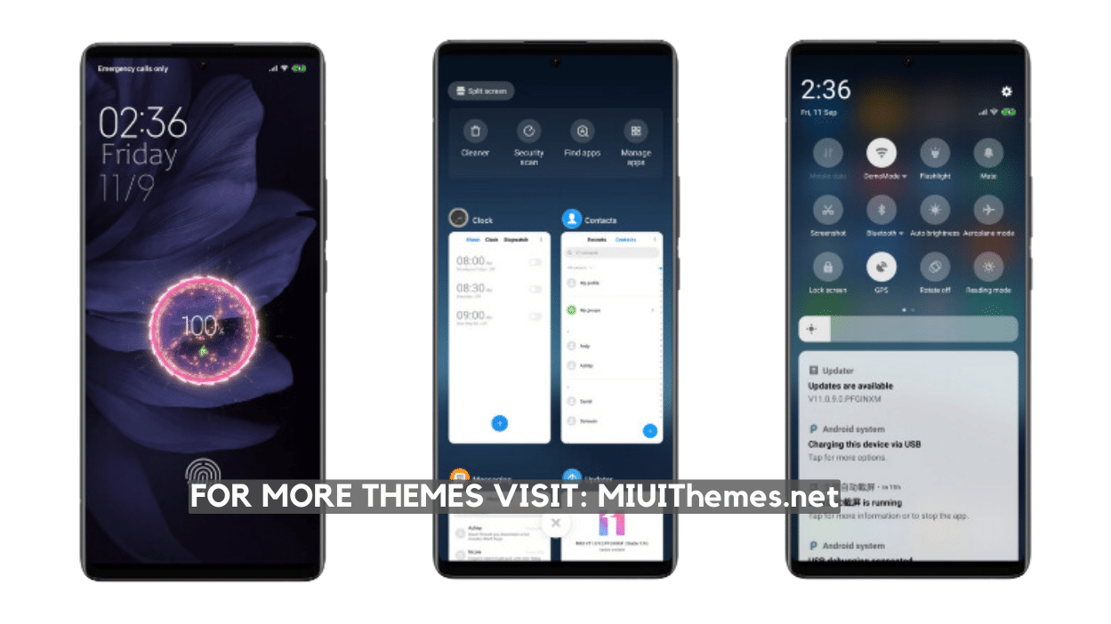 Ronix UI MIUI Theme with Fingerprint & Charging Animation - MIUI Themes
