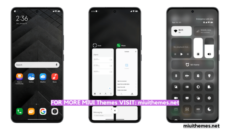 ELEMENTARY UI MIUI Theme for Xiaomi with Minimal Experience - MIUI Themes